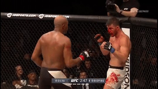 MixingMartialArts.Substack.com on Twitter: "Anderson Silva stunning Michael Bisping with a ...