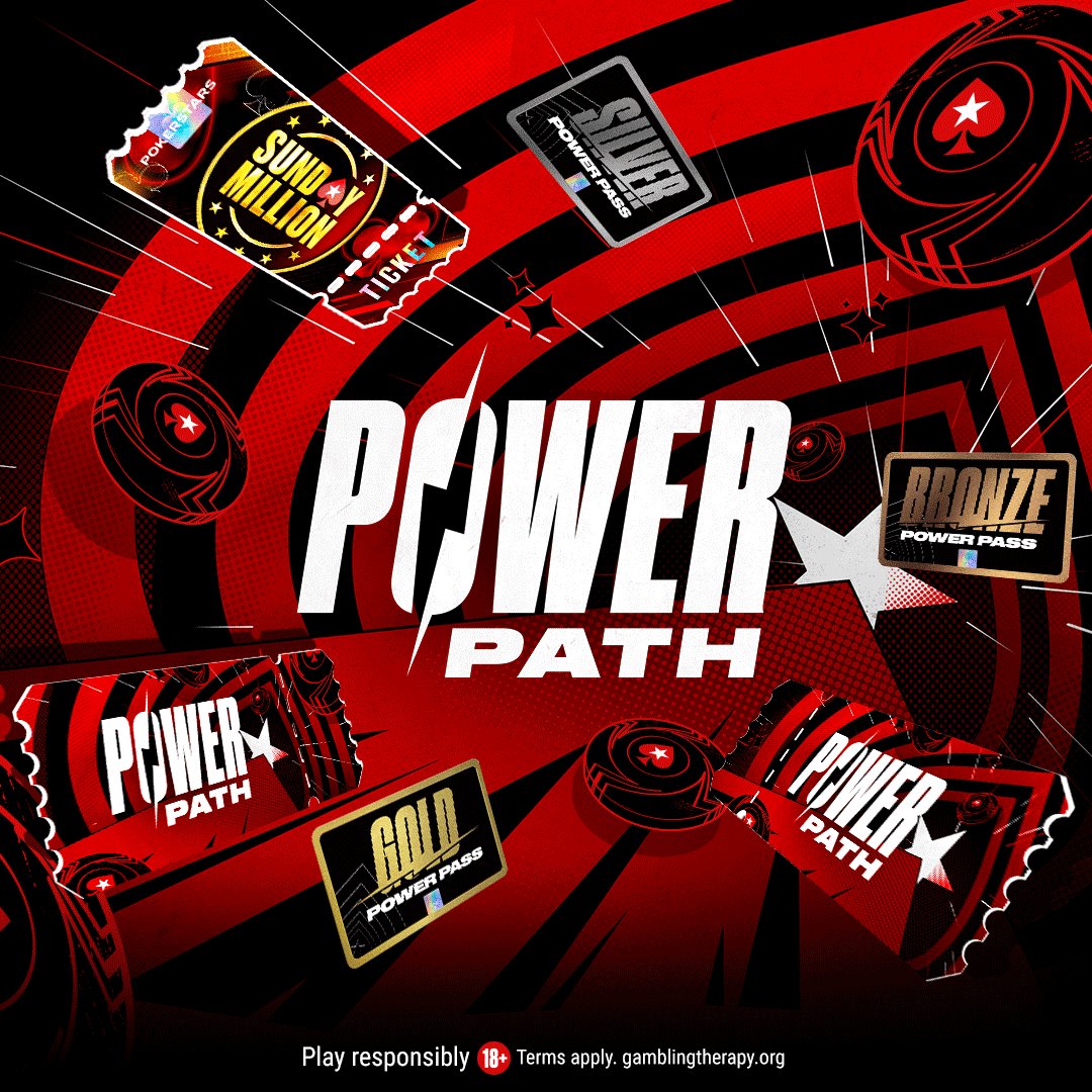 PokerStars on Twitter: "⚠️ Ten $11 Power Path tickets to be won ⚠️ Pause the gif when the prizes ...