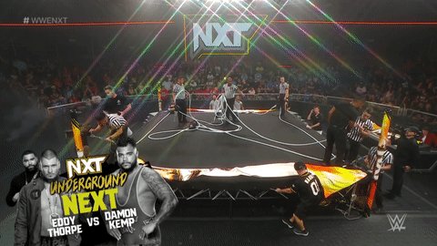 WWE NXT on Twitter: "Get ready for the underground... @EddyThorpe_WWE battles @damonkempwwe in ...