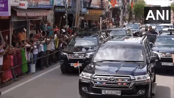 ANI Digital on Twitter: "Telangana: After hitting out at BRS, Congress, PM Modi holds mega ...