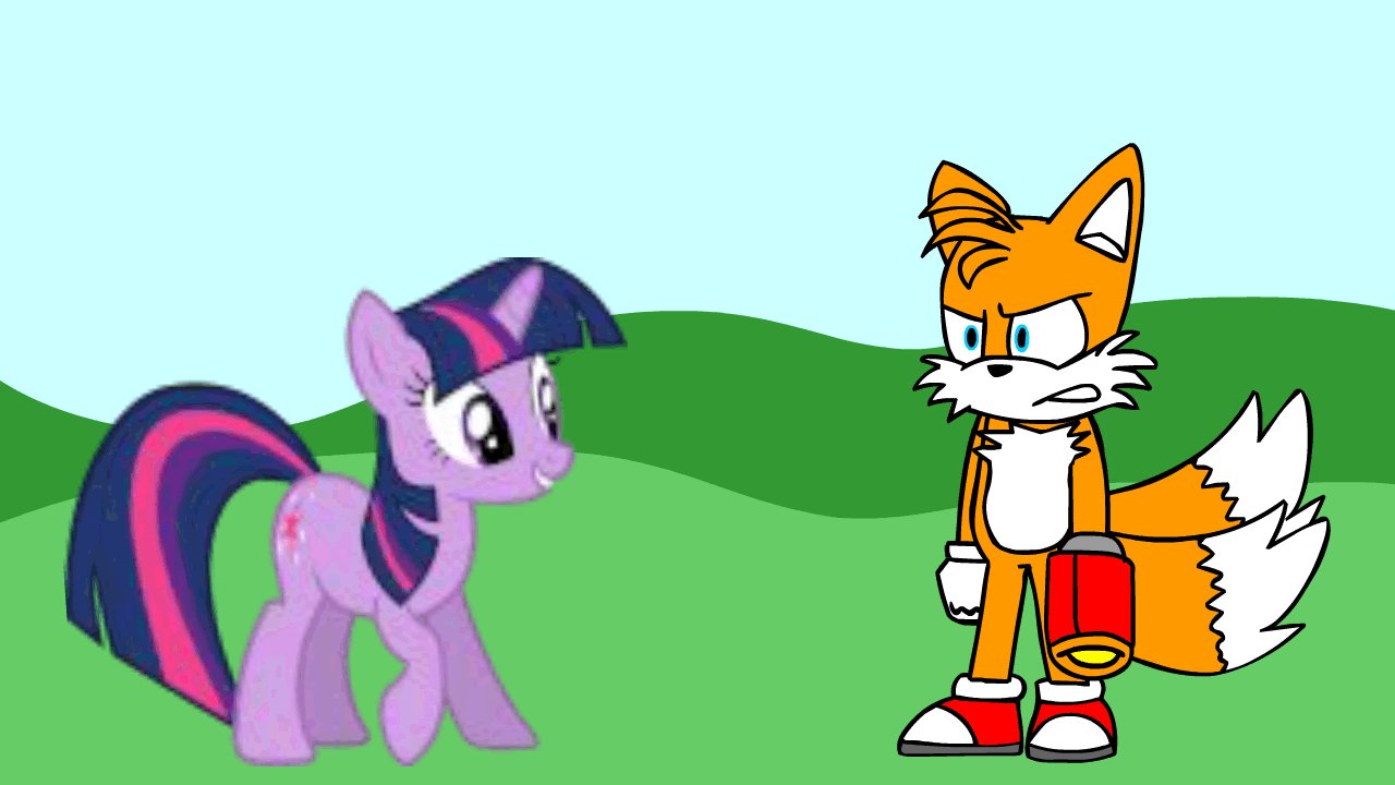 Tails And Twilight Sparkle