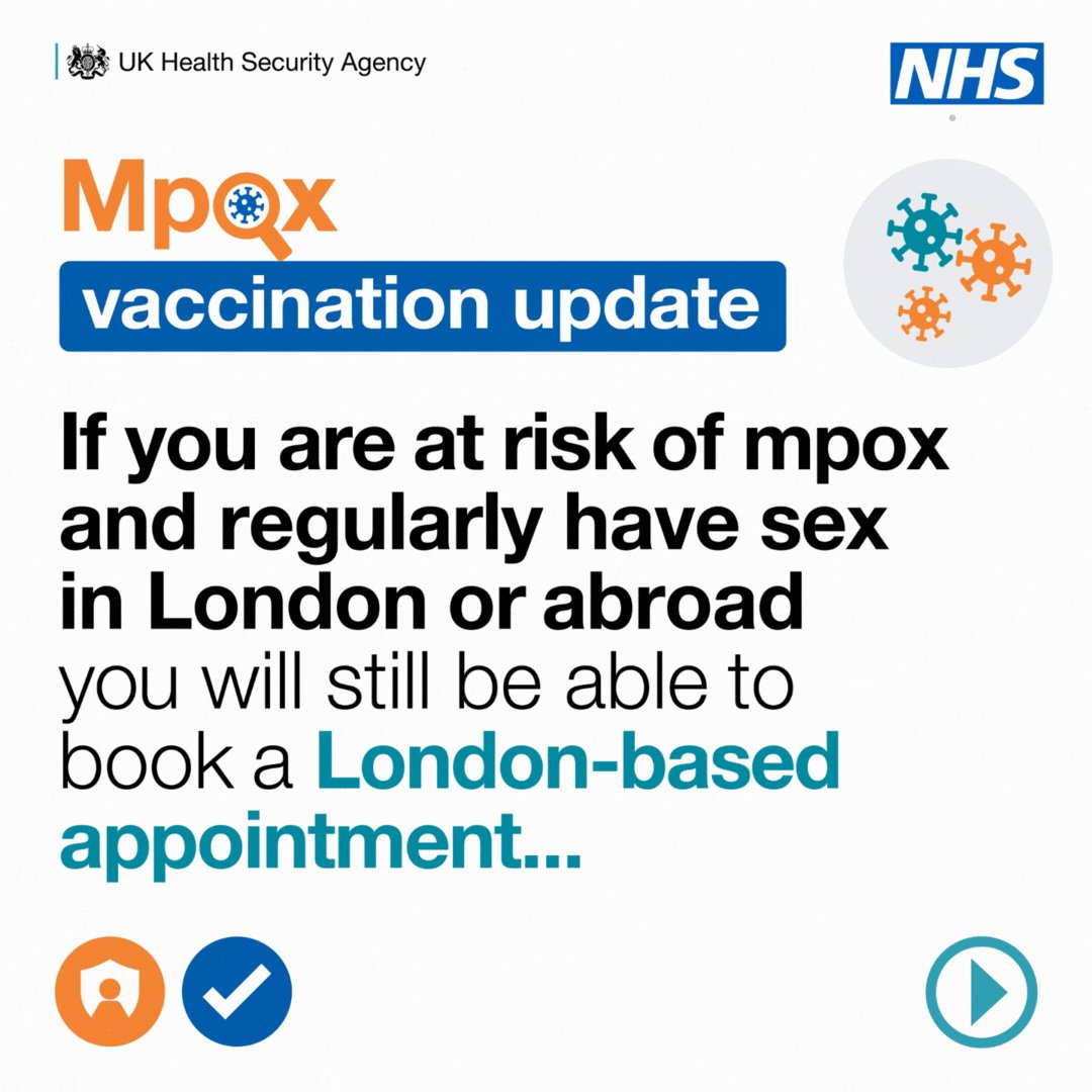 UK Health Security Agency on Twitter: "#mpox vaccination update If you're eligible for ...
