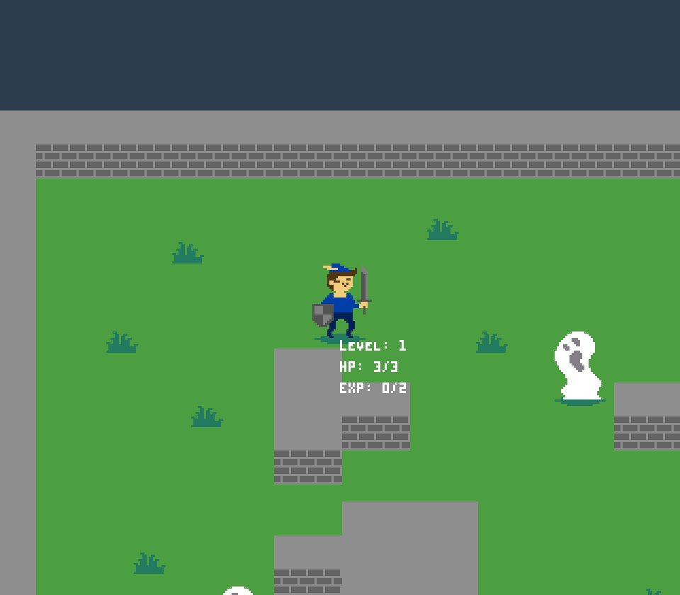 back☻Yard (PLAY RPG MAN) on Twitter: "🤺👻 day 1 of revamping my first-ever game prototype: we ...
