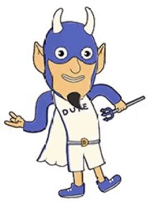 Blue Devil Clip Art