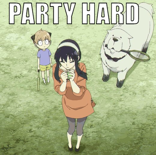 Anime Party Hard Meme