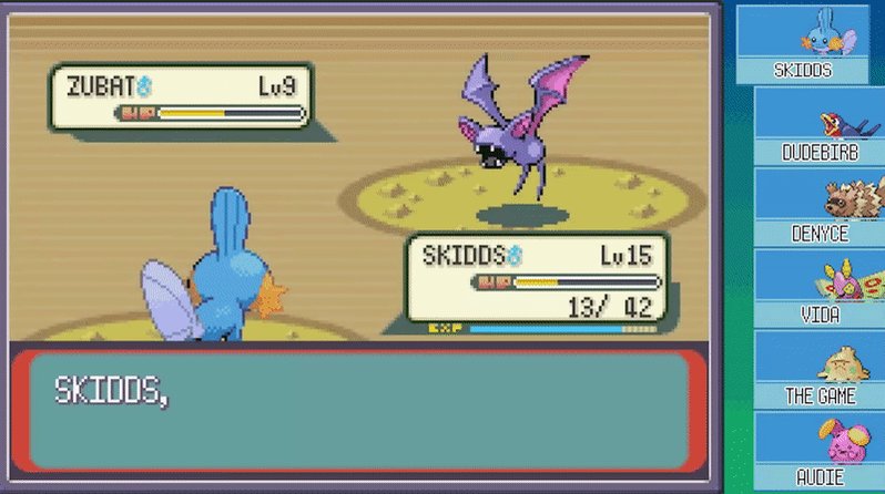 Pokemon Emerald Sidebar