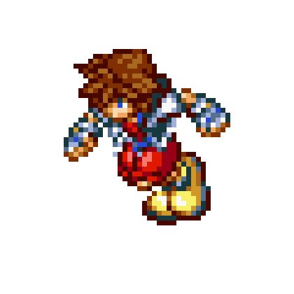 Kingdom Hearts Sprites Sora