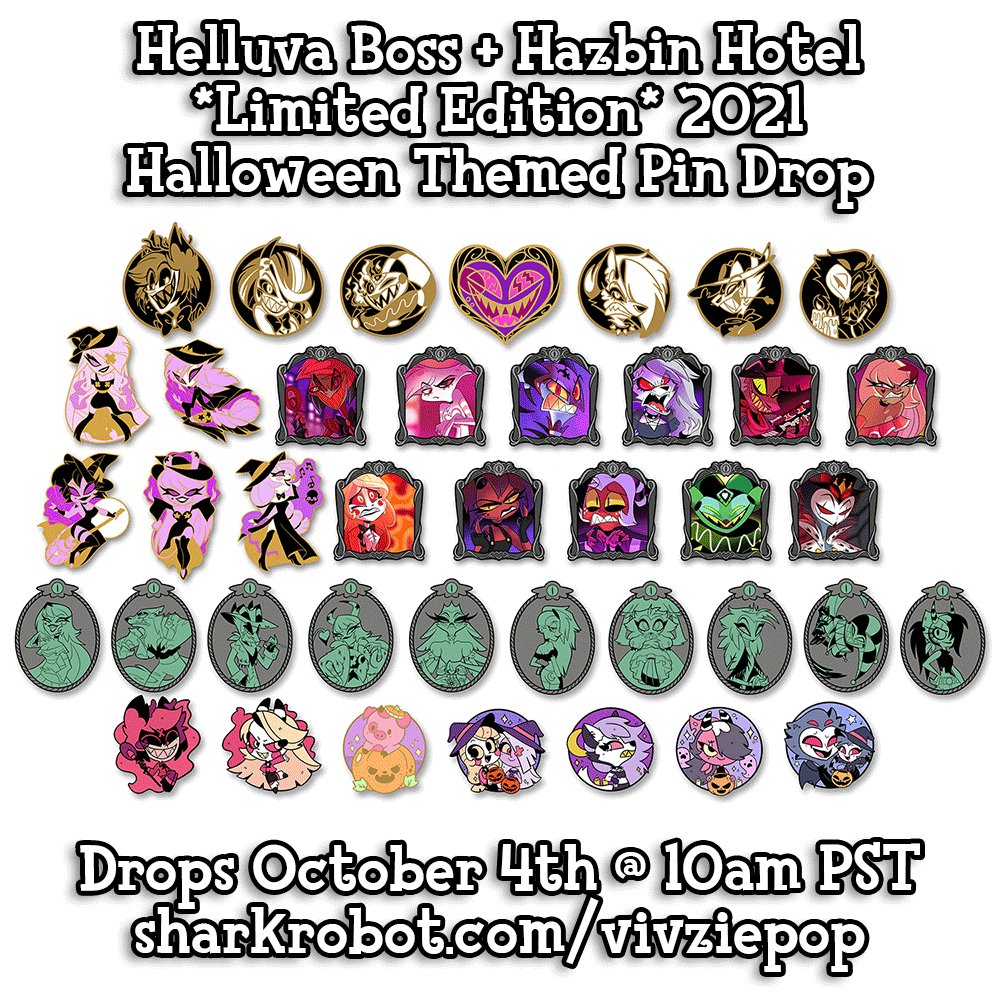 Helluva Boss Pins