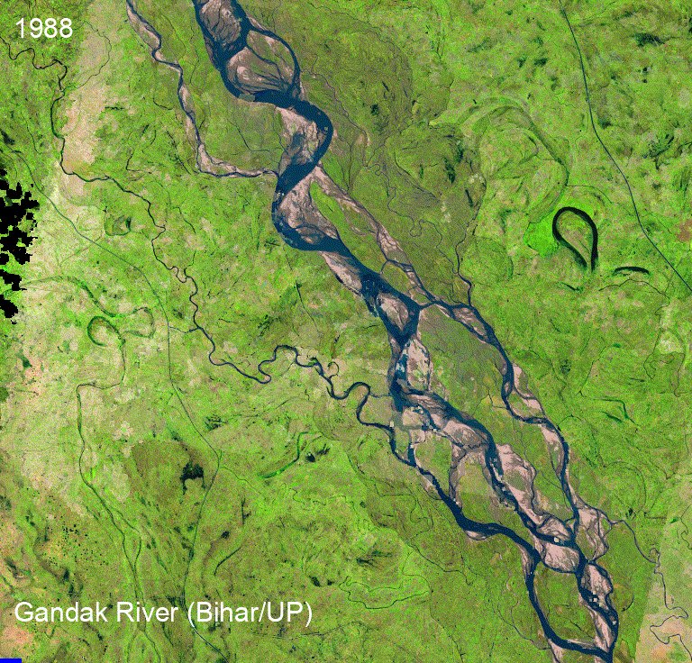 Distributaries Of Ganga River