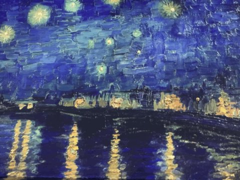 The Starry Night Facebook Cover