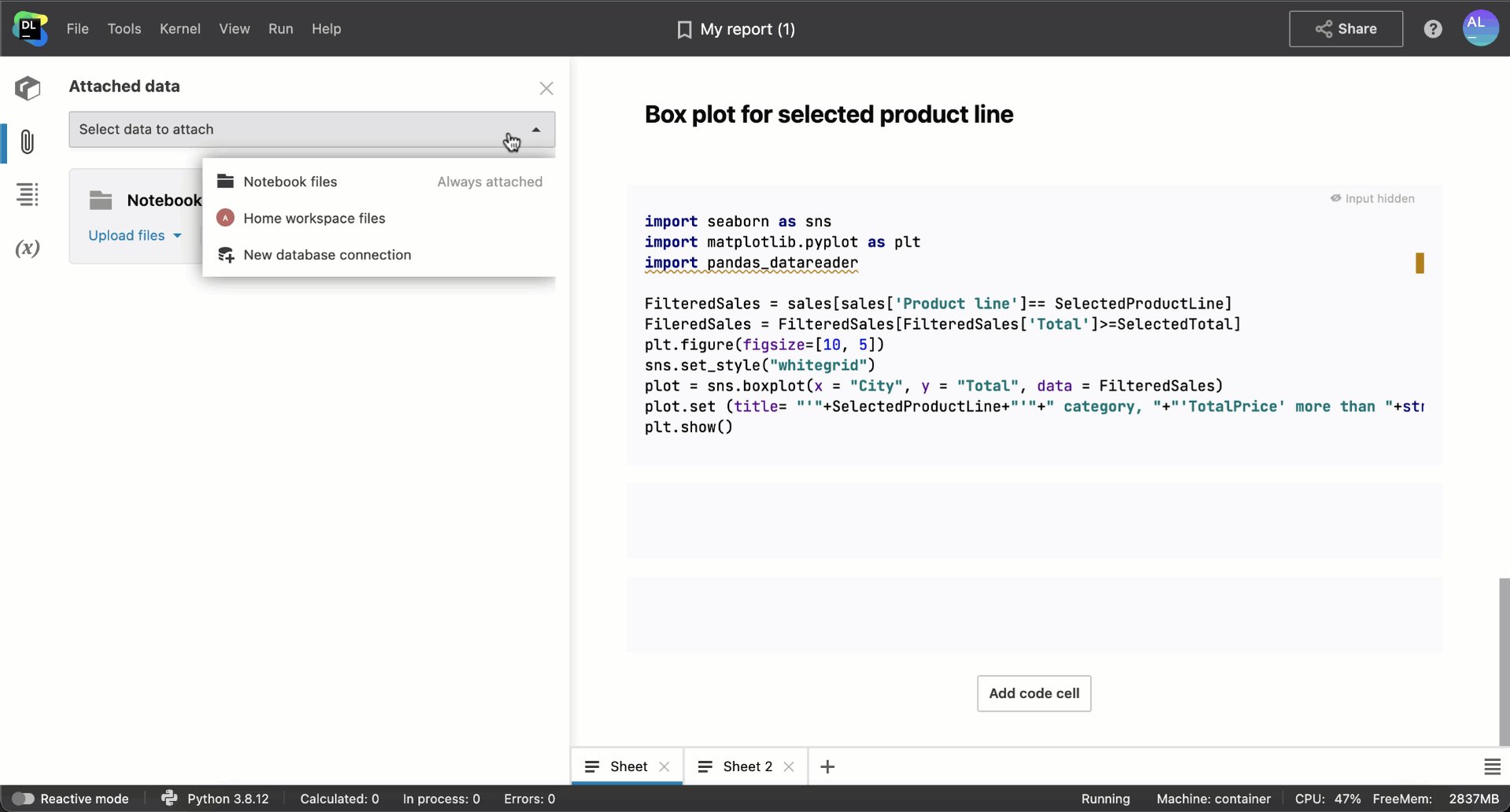 Jetbrains Datalore On Twitter With Datalore Enterprise 20213 You Can Connect Your Notebooks 