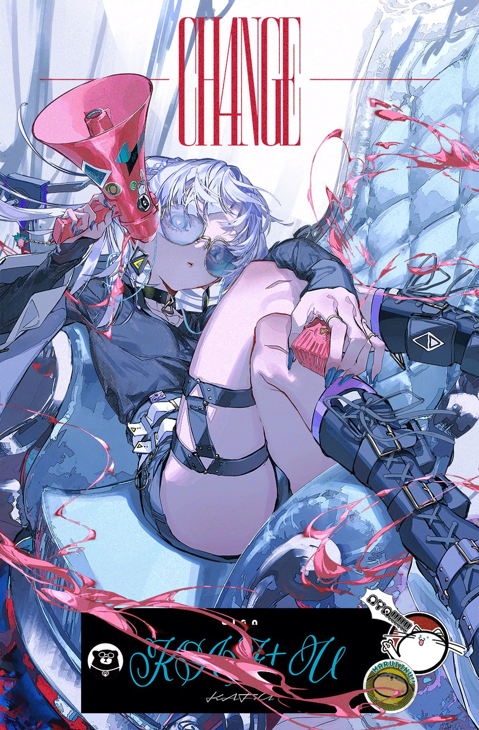 ろるあ|𝙍𝙤𝙡𝙪𝙖 on Twitter: "Gigaさん楽曲「CH4NGE ft.可不」イラスト担当しました👅 https://t.co/7oJFaPvMUf https://t.co ...