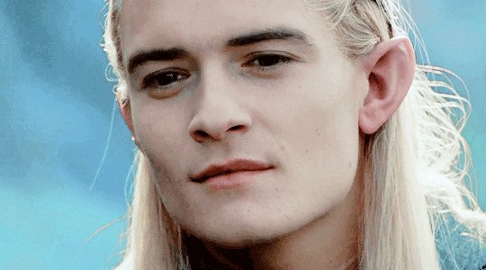 Legolas Smiling