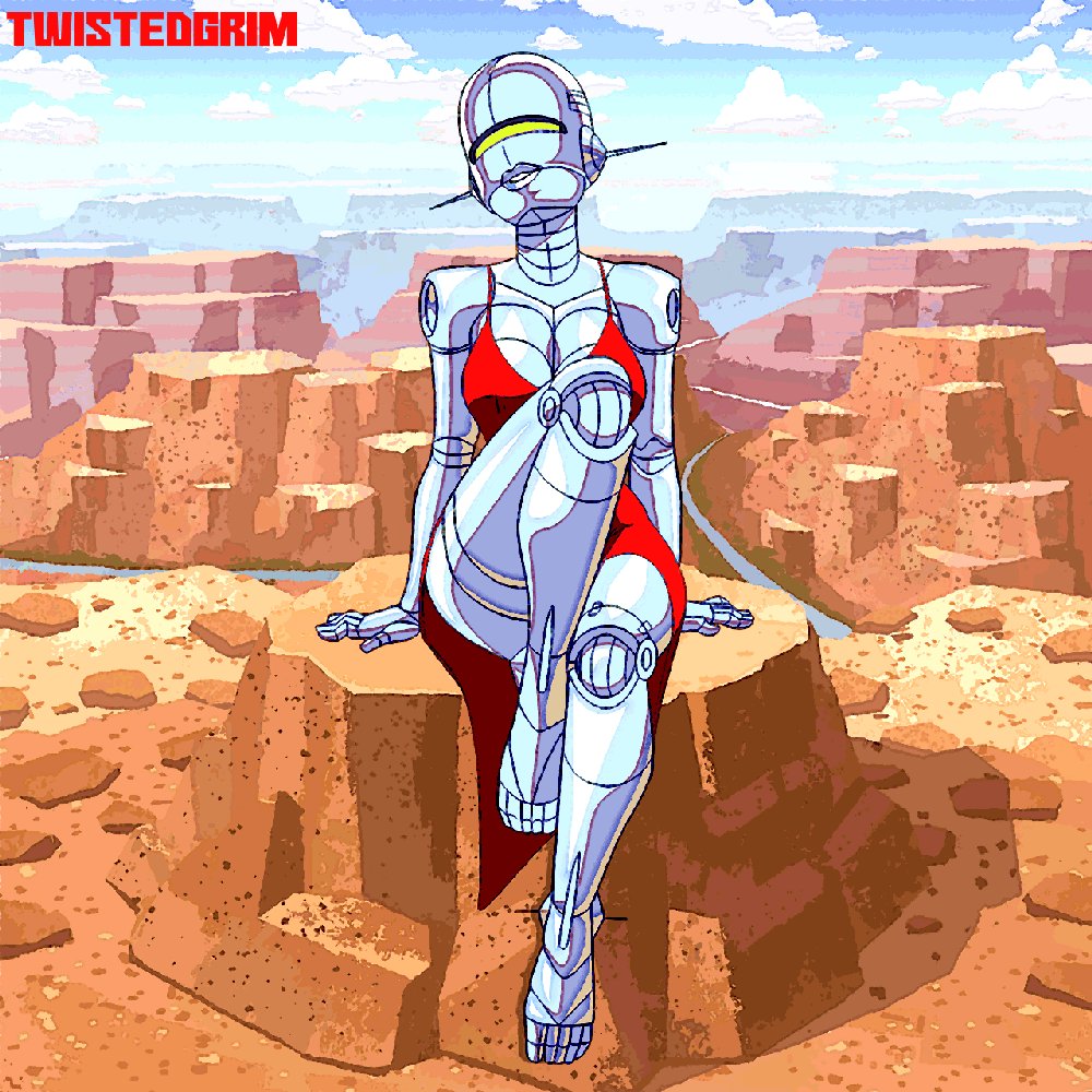 TwistedGrim🇨🇱 on Twitter: "🤖Gynoid - Hajime Sorayama🤖 I always wanted to draw this lady, brings ...