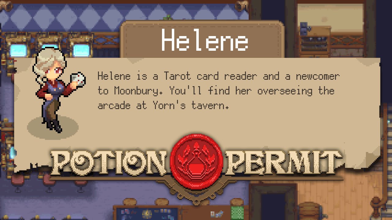 Potion Permit on Twitter: "#potionpermit character introduction time! Please meet the Arcade ...