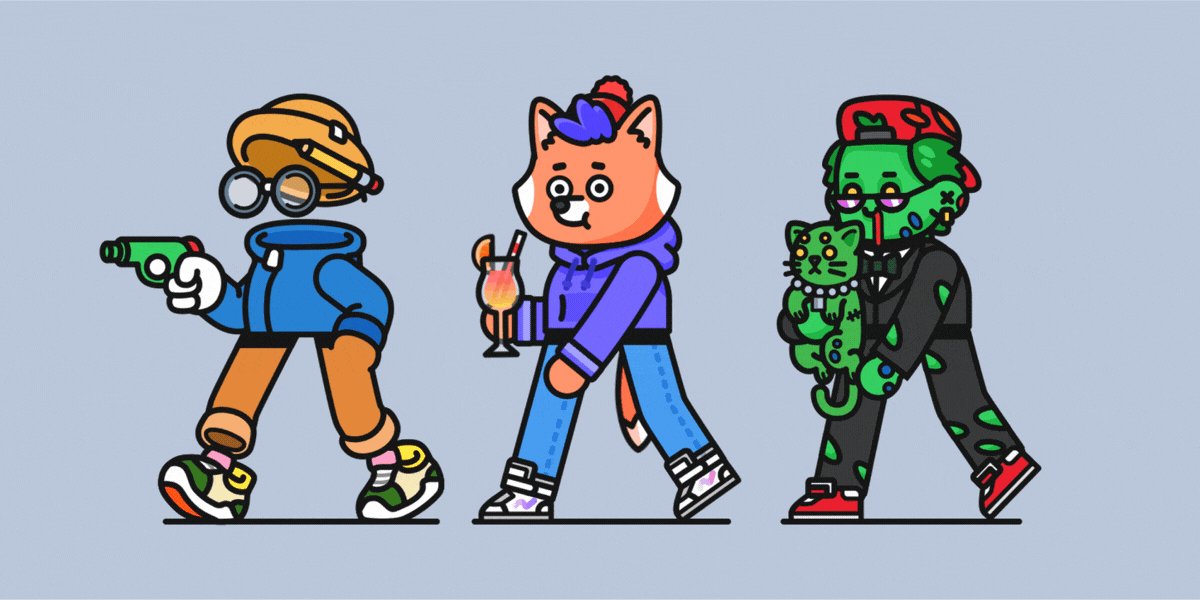 DeeKay on Twitter: "LetsWalk meet @InvsbleFriends @foxfamnft @Deadfellaz https://t.co/slh6heixNd ...