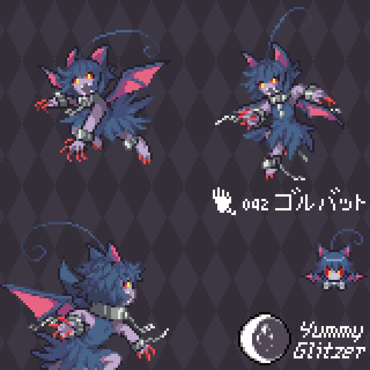 Moemon Overworld Sprites