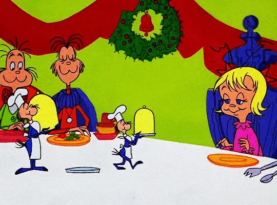 The Grinch And Cindy Lou Who Scene