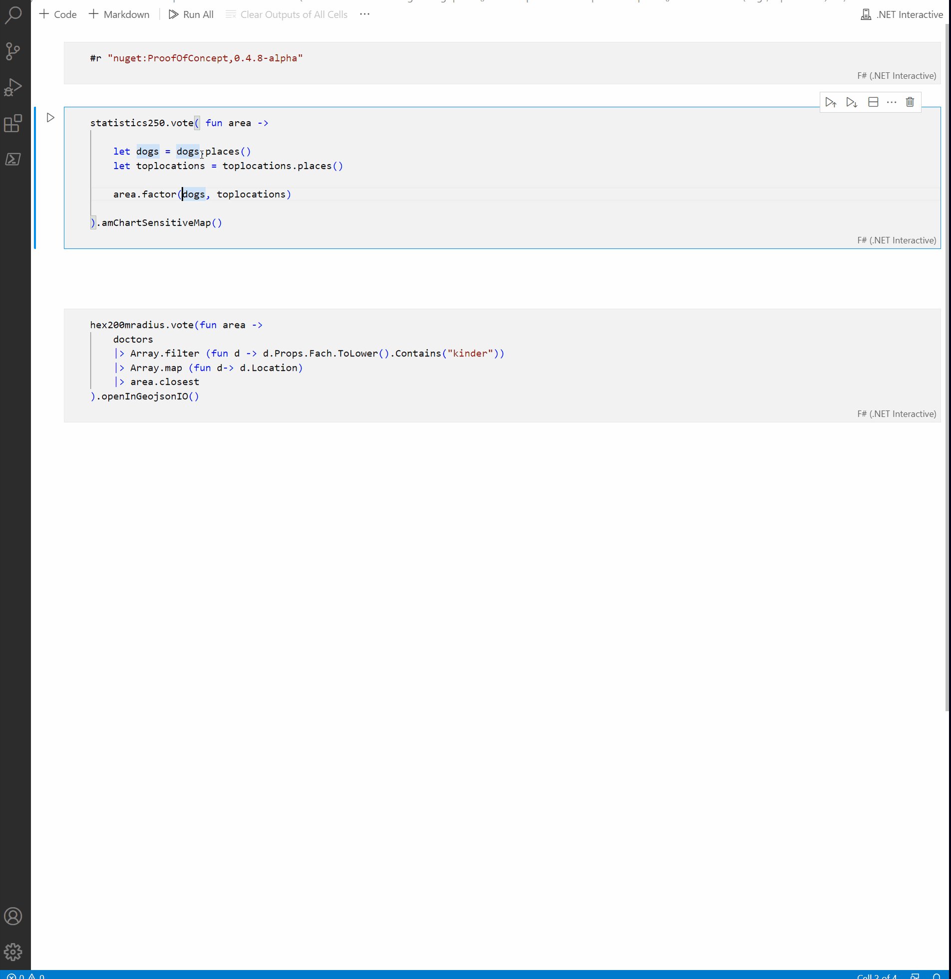 Paweł Stadnicki on Twitter: "Pure magic with #fsharp & #dotnetinteractive. The analyzer of open ...