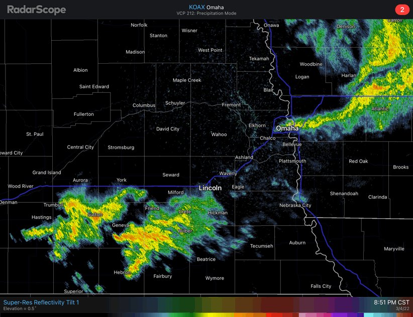 Nws Omaha On Twitter Showers And Thunderstorms Will Spread Northeast