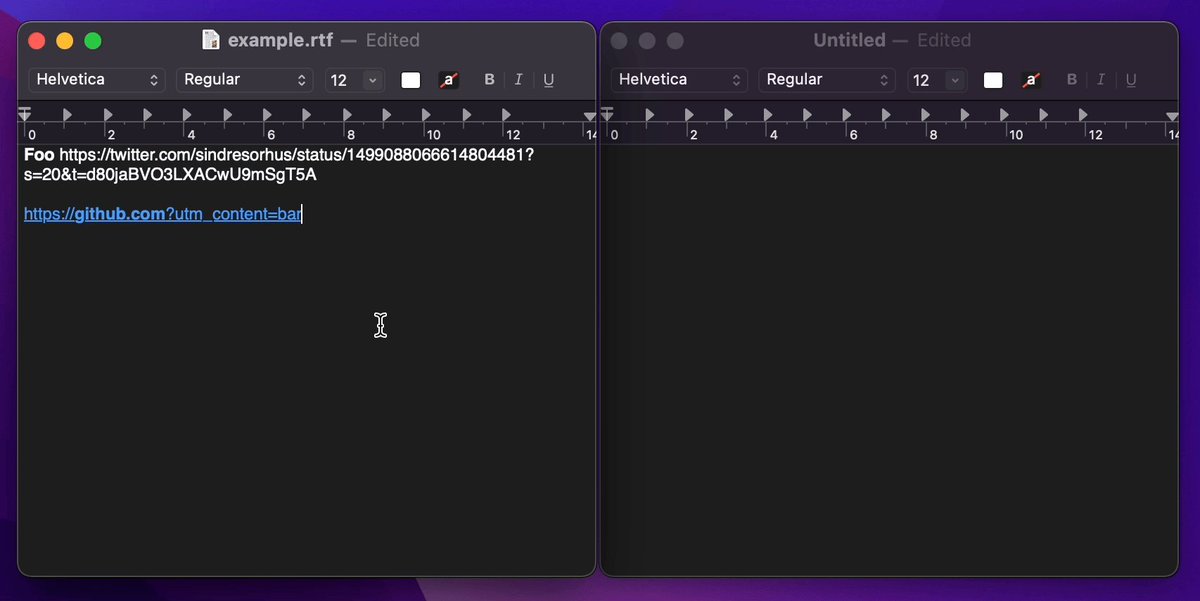 Sindre Sorhus 💙💛 on Twitter: "A new Pure Paste update is out with the ability to preserve links ...