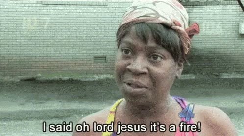 Lawd Jesus Its A Fire