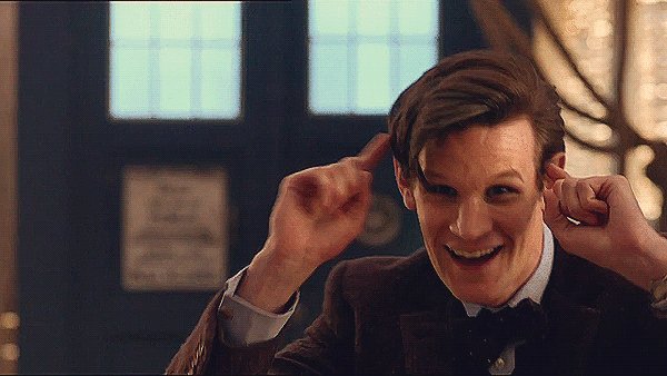Matt Smith Laughing