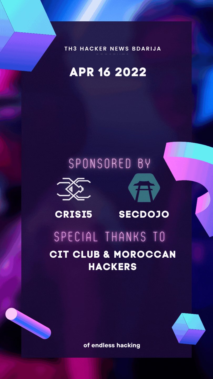 Th3 Hacker News Bdarija (@hackingbdarija) / Twitter
