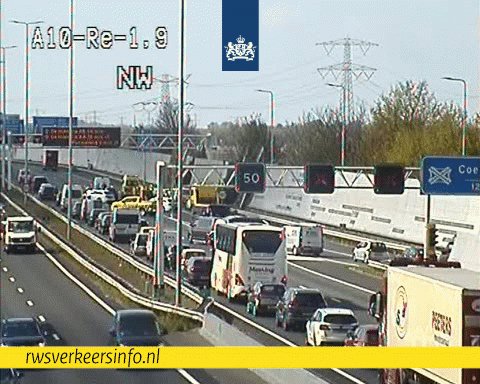Rijkswaterstaat Verkeersinformatie on Twitter: "Na een ongeval op de #A10 richting het noorden ...