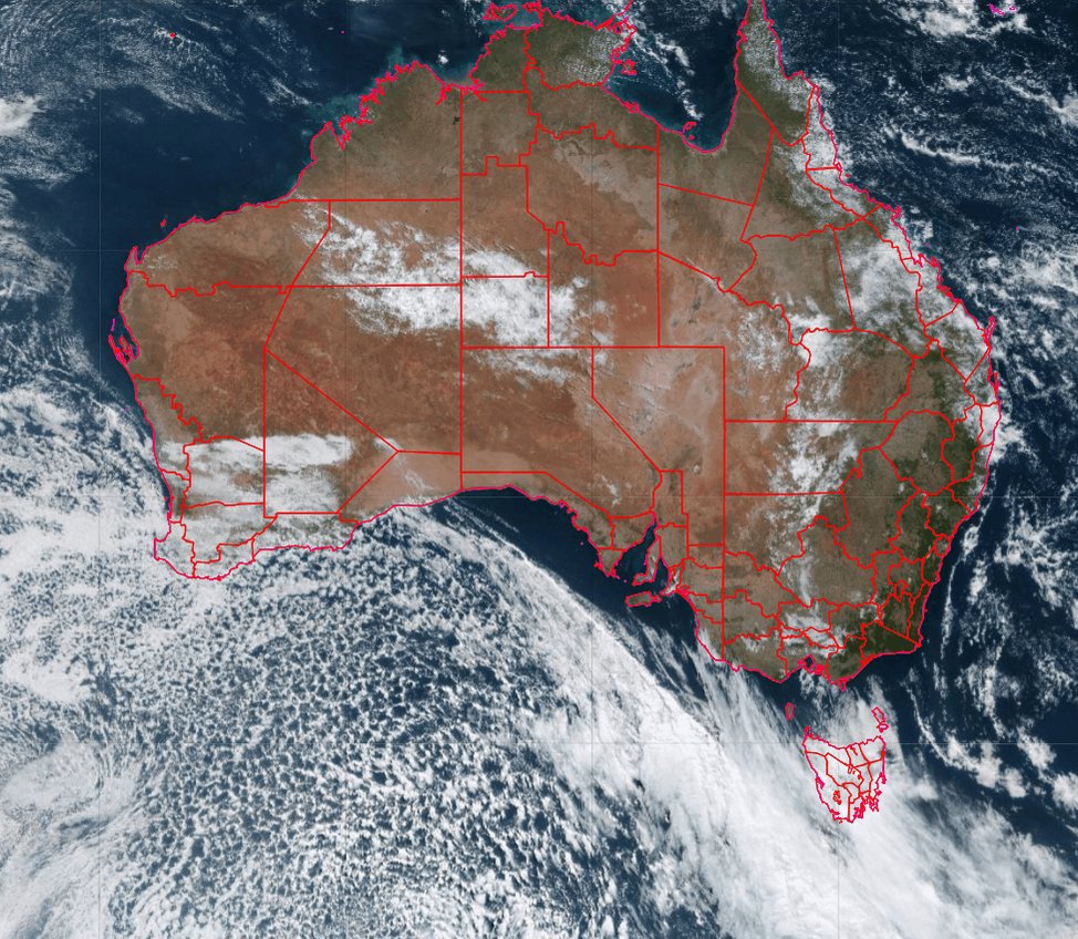 Bureau of Meteorology, Australia on Twitter: "A strong cold front will ...