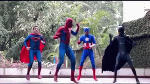 Superman Dancing Gif