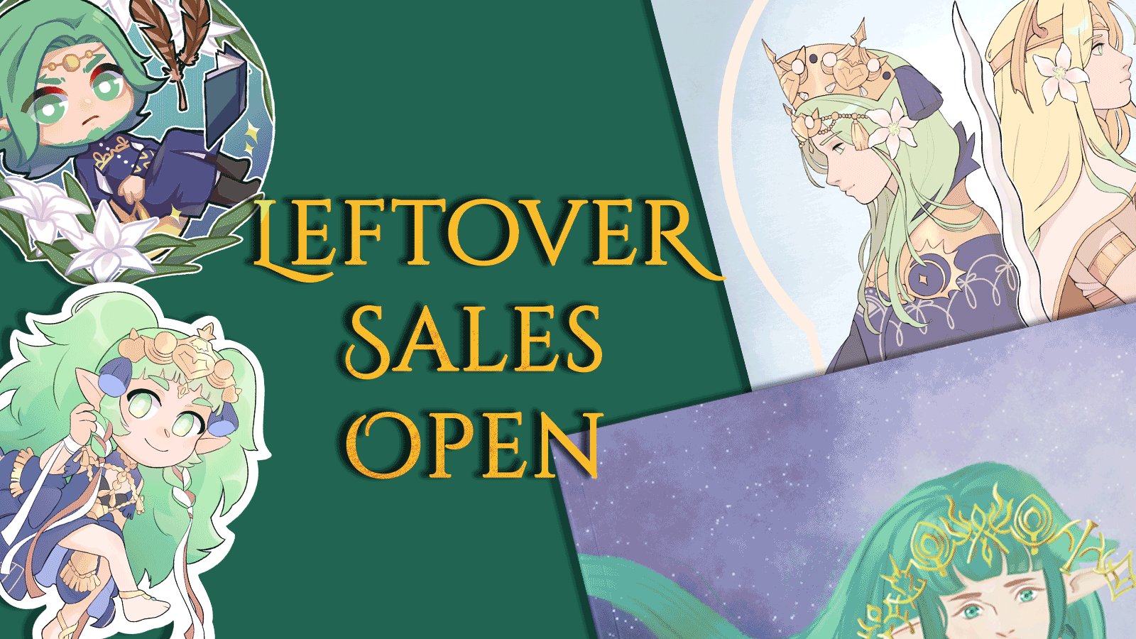 Emerald Tears FE3H Zine @ LEFTOVERS! on Twitter: "💚LEFTOVERS NOW OPEN💚 It’s our final call ...