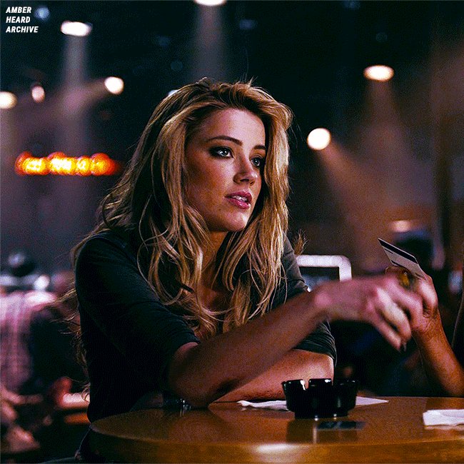 Amber Heard Drive Angry