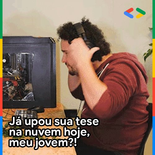 Google DevRel Brasil on Twitter: "Aquele lembrete pra você salvar seus artigos/trabalhos da ...