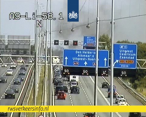 Rijkswaterstaat Verkeersinformatie on Twitter: "Op de #A9 richting Alkmaar heeft de brandweer ...