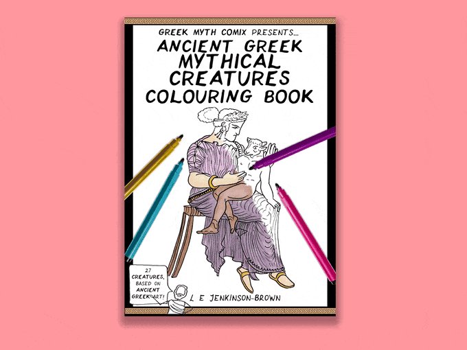 Greek Myth Comix on Twitter: " Ancient Greek Mythical Creatures ...