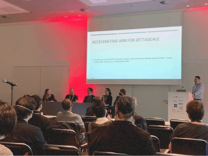 Simon McIntosh-Smith on Twitter: "Great to see a big audience for the Arm in HPC BoF at #ISC, on ...