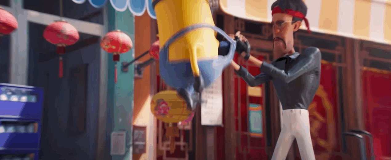 Despicable Me Freeze Ray Gif