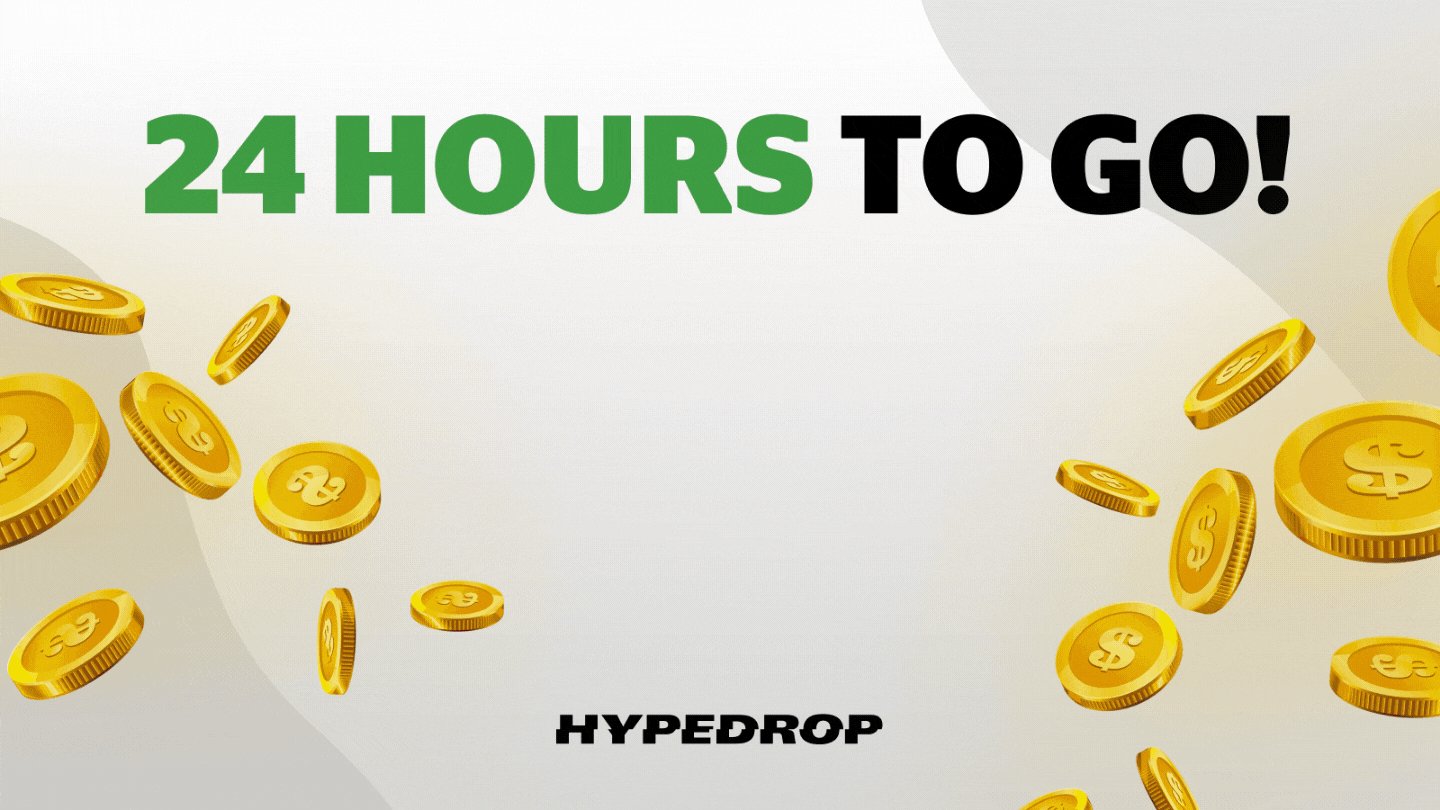 HypeDrop on Twitter: "We're BACK! Here's your 24 hour #HypeDrop Time giveaway warning 🤩 Tomorrow ...