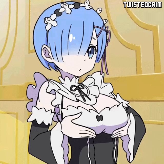 TwistedGrim🇨🇱 on Twitter: "💙REM💙 First time watching RE:zero, couldnt help myself. BG by @Mizu ...