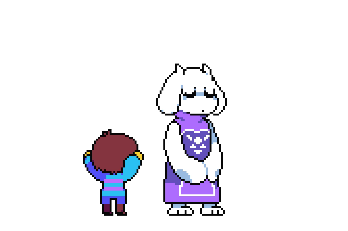 Rico on Twitter: "mom #undertale #pixelart #ドット絵 https://t.co/Bck6ql5LCQ" / Twitter
