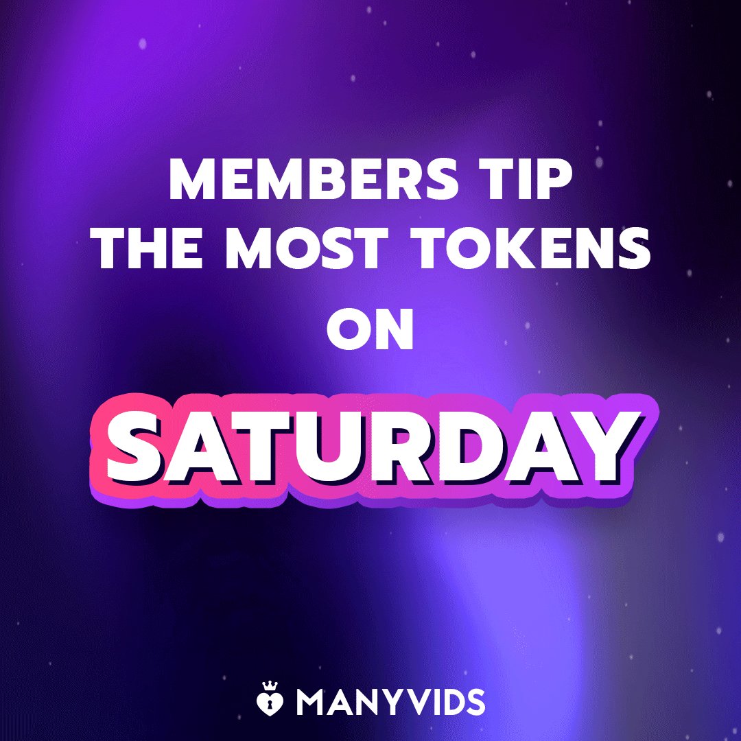 ManyVids - VIP FanClub on Twitter: "DID YOU KNOW: Our data shows that #MVCommunity Members tip ...