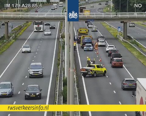 Rijkswaterstaat Verkeersinformatie on Twitter: "Meer dan een half uur vertraging op de #A28 bij ...
