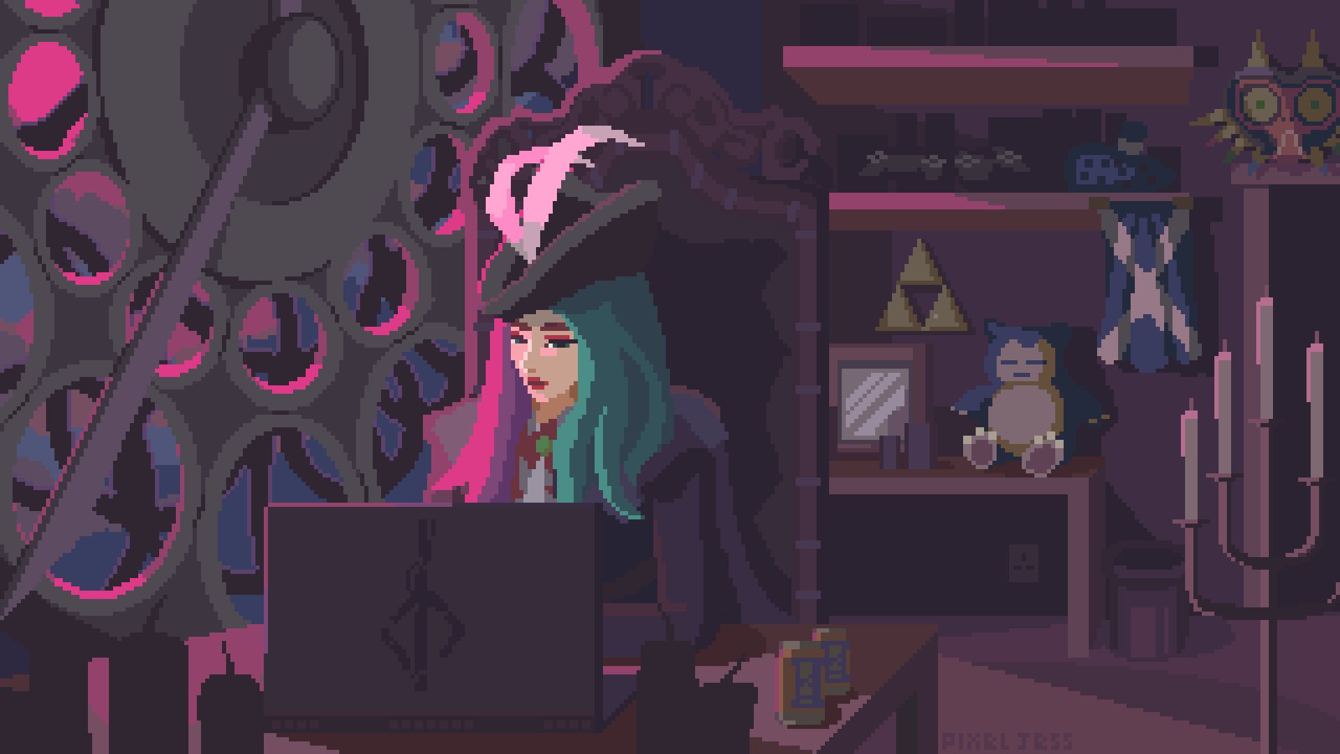 Pixel Jess on Twitter: "Bloodborne Chill Vibes #pixelart https://t.co/nhU6SxARpJ" / Twitter