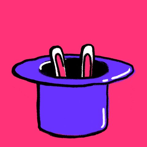 Disappearing Magic Gif