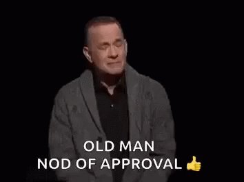 Nod Of Approval Gif