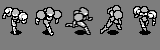 Metroid Sprite Grid