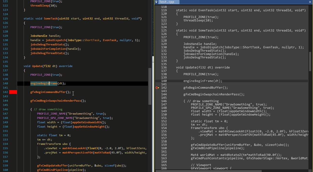 Sepehr Taghdisian on Twitter: "Now, we have a nice integration between 10x-editor and remedybg 0 ...