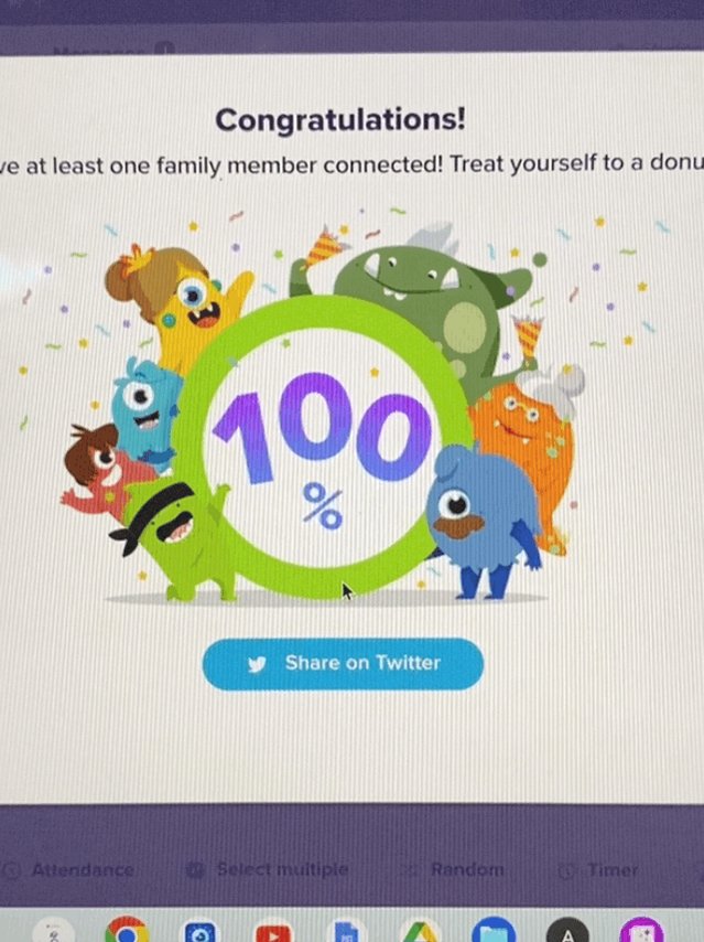 ClassDojo on Twitter: "RT @kfontanez1214: Yay!!! 100% connected with my room 104 families on ...