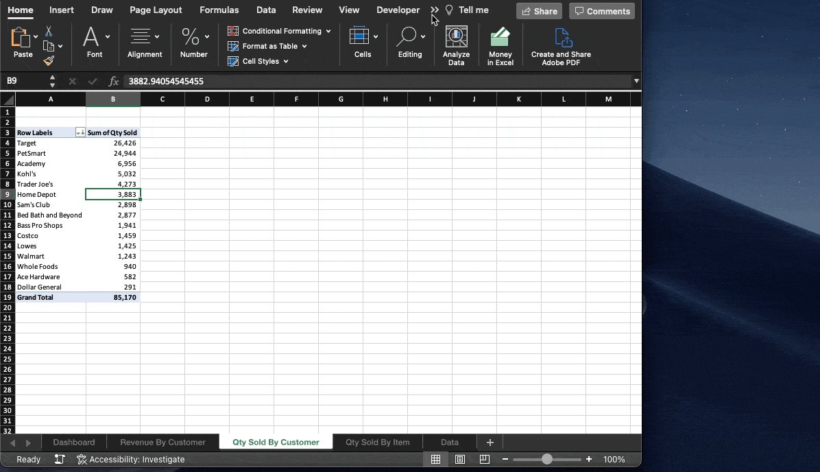 Blake Burge 💡 on Twitter: "How to build an interactive Excel Dashboard (step-by-step): 📊" / Twitter